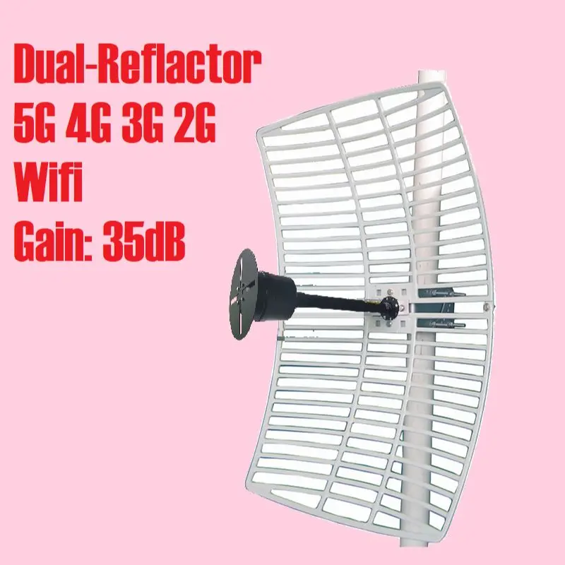 5G 4G 3G Premium Antenna feed 1710 2700 3300 3800mhz 24 30dbi feedhorn ...