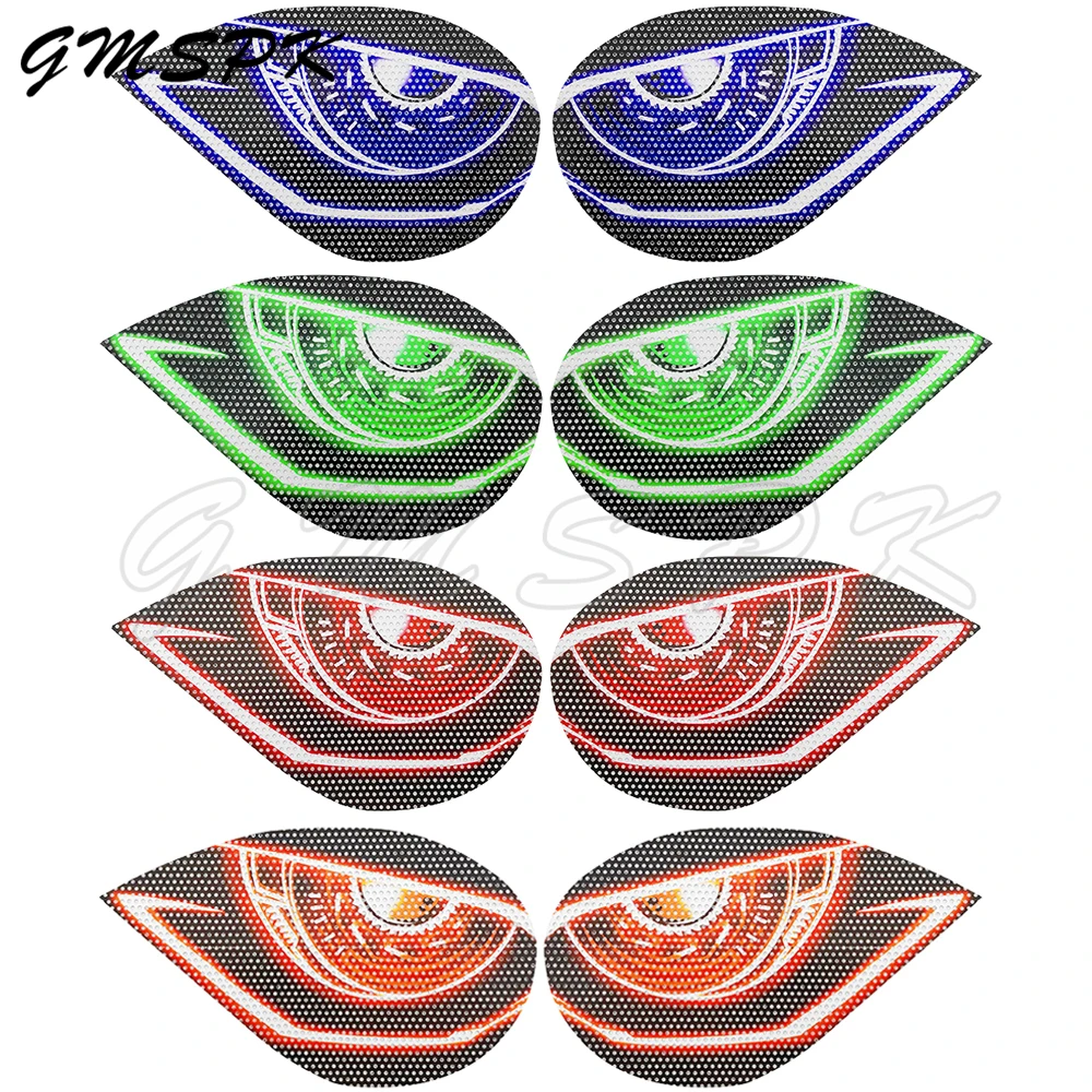Motorcycle-Front-Fairing-Headlight-Stickers-Protection-Decal-Film ...