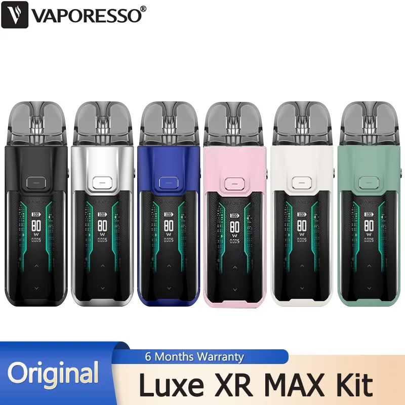Original Vaporesso LUXE XR Max Kit 2800mAh Battery 80W Vape 5ml Pod ...