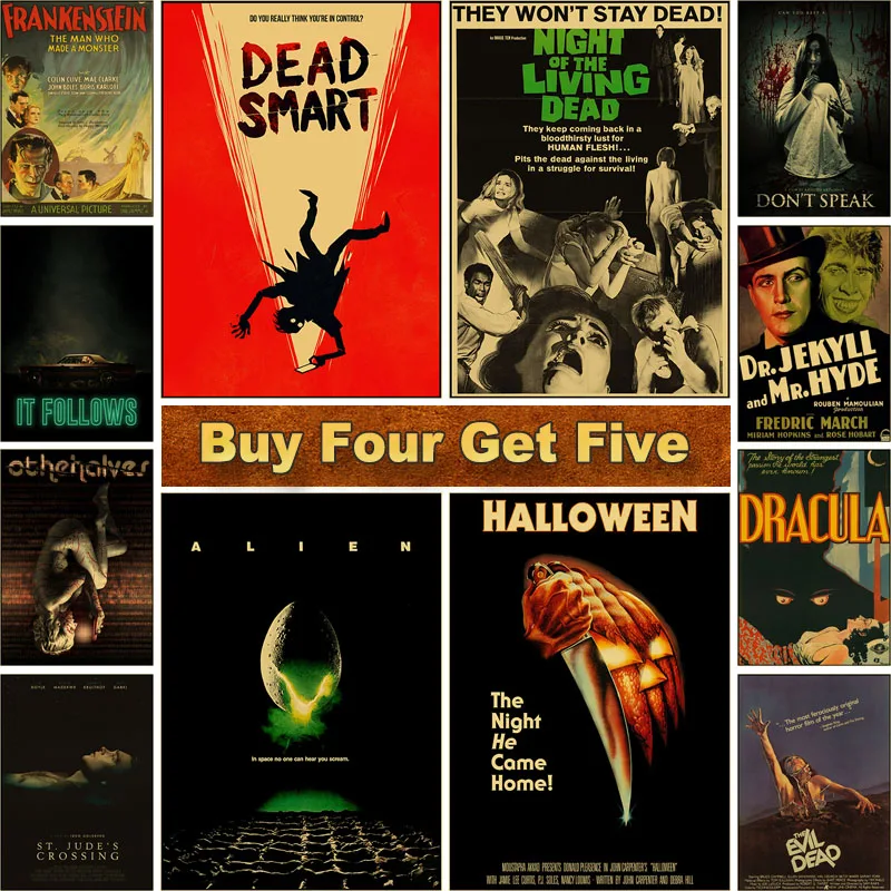 Classic Horror Movie Poster