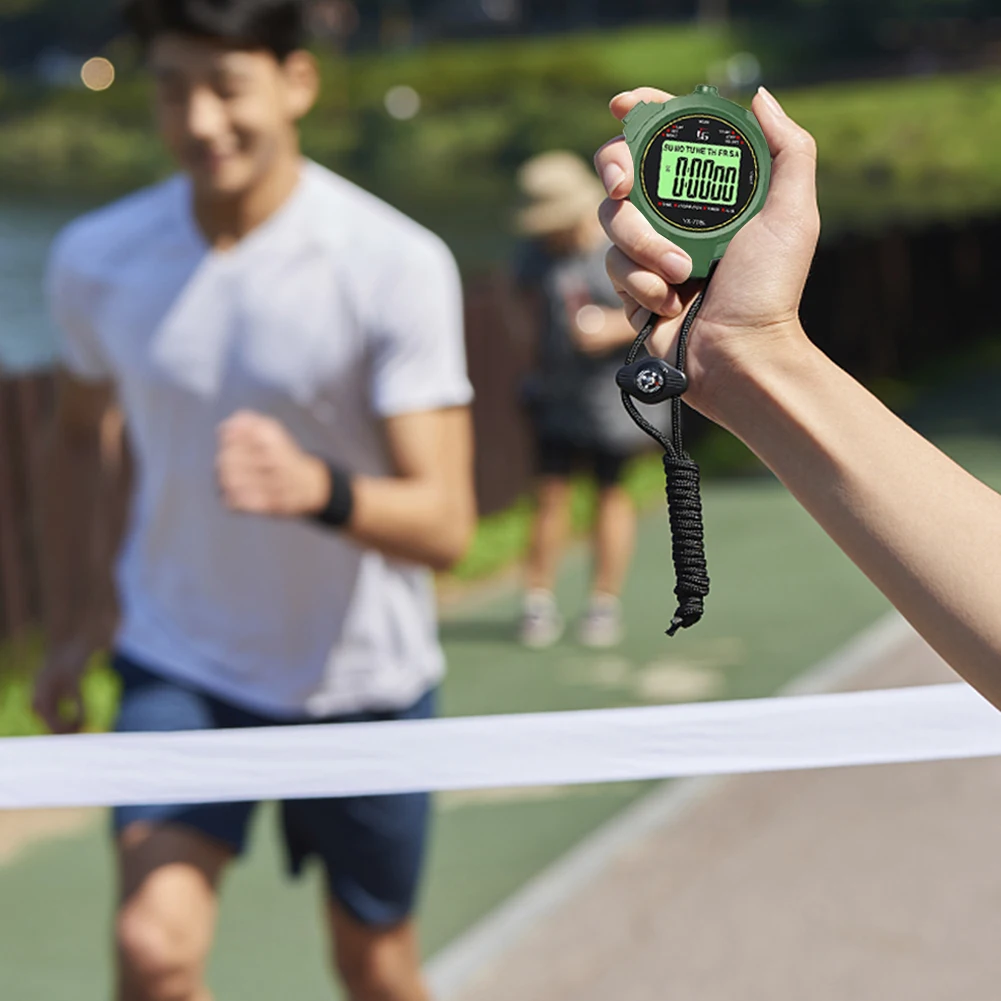 Digitális Stopper Kézi Lcd Stopwatch Professzionális Képzés Időzítő ...