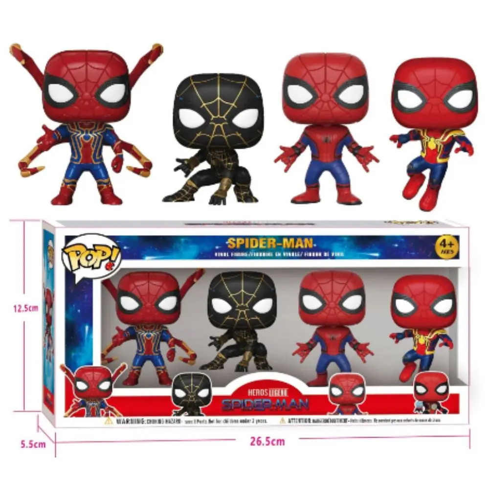 Funko-Pop-Spider-Man-Heroes-Are-Homeless-Peter-Parker-Vinyl-Figuras-de ...