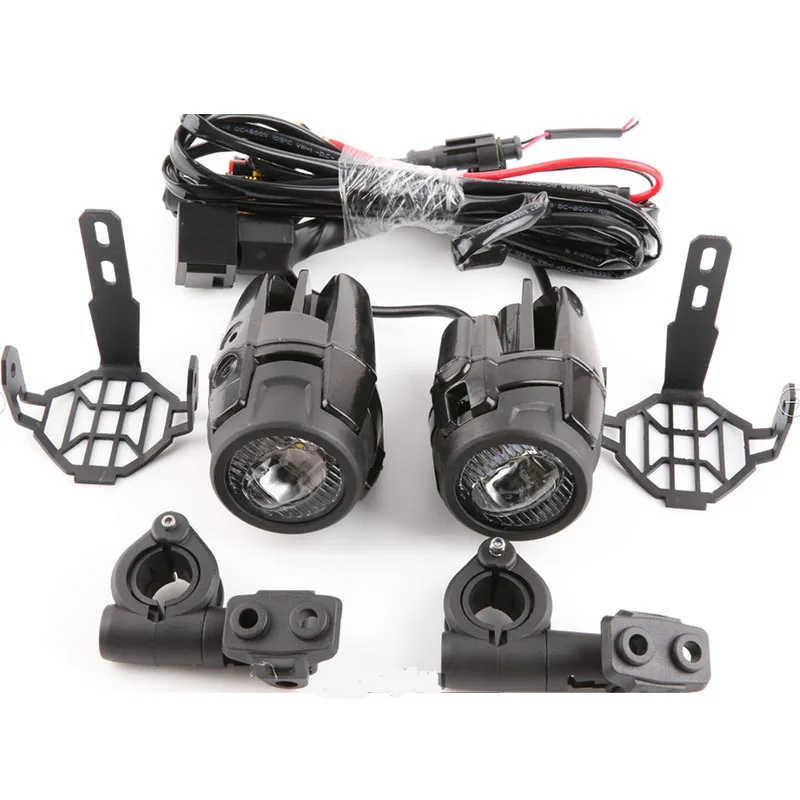 Motorcycle-LED-Auxiliary-Lamp-Fog-Lights-For-BMW-R1200GS-F800GS-ADV-Yamaha-MT07-MT09-CRF1000L ...