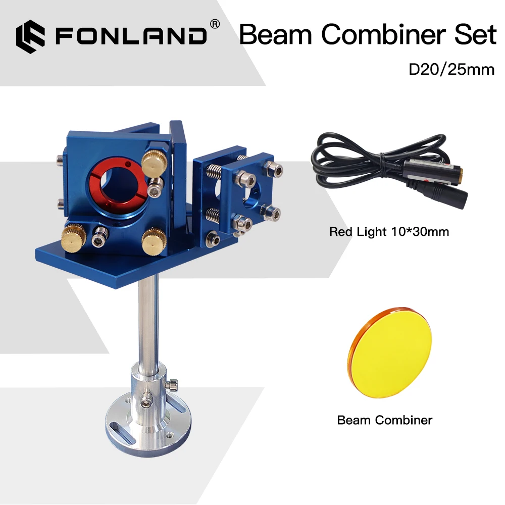 FONLAND-20mm-ZnSe-Laser-Beam-Combiner-Mount-Laser-Pointer-Blue-Beam ...