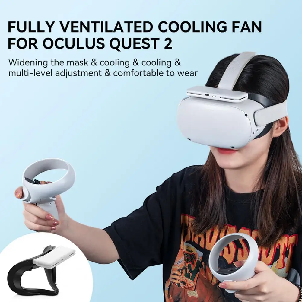 Heat-Dissipation-Lightweight-VR-Headset-Air-Circulation-Cooler-Face ...