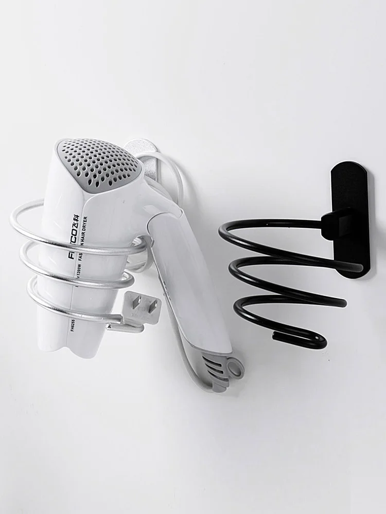 Household-Hairdryer-Organizer-holder-rack-Wall-Mounted-Support-Bathroom ...