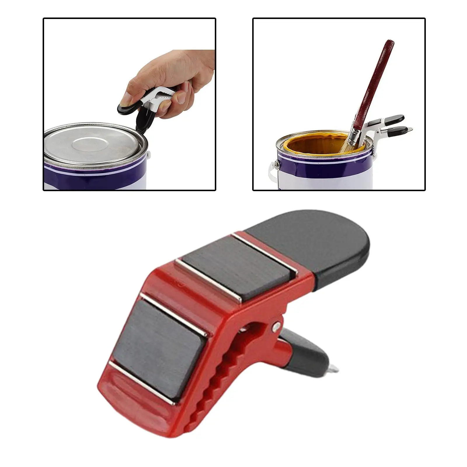 Magnetic-Paint-Brush-Holder-Clip-Portable-Multipurpose-Multi-Tool-Lid ...