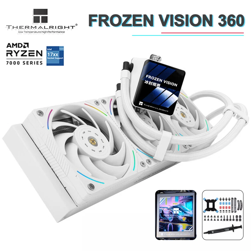 Thermalright-Frozen-Vision-240-360-putih-CPU-semua-dalam-satu ...