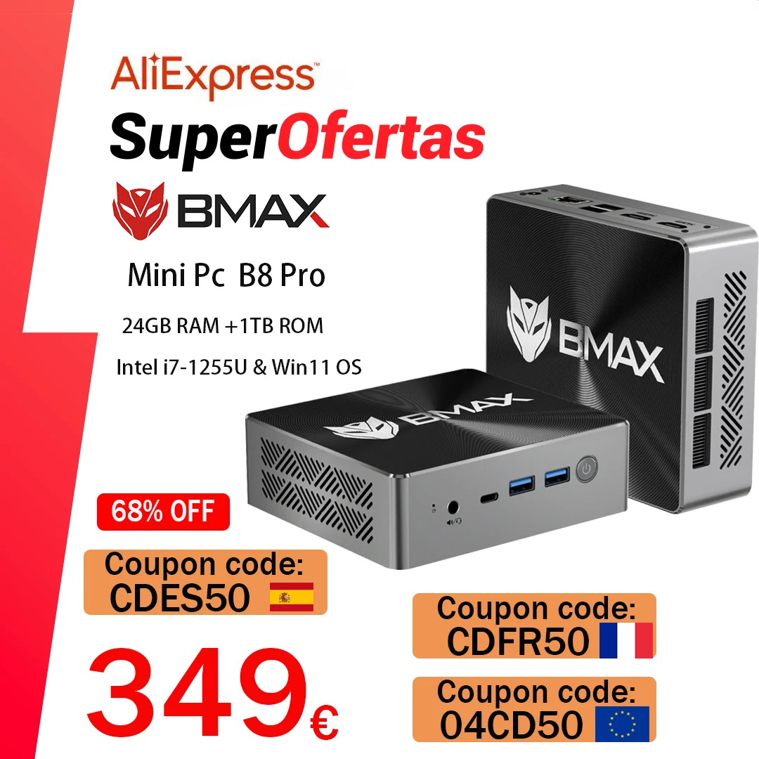 Bmax-B8-Pro-Mini-Pc-Intel-Core-I7-1255U-10-Cores-Processor-Tot-4-7Ghz ...