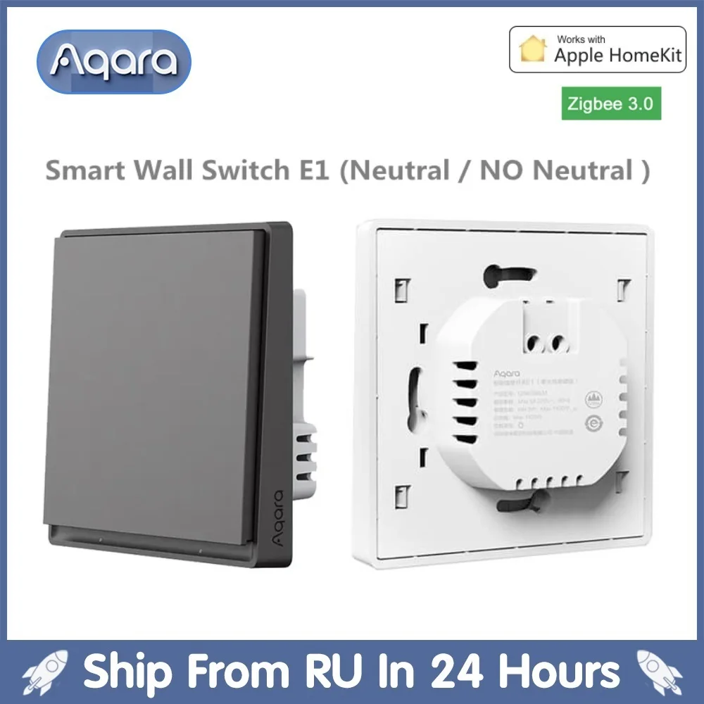 Aqara-E1-Wall-Switch-With-Neutral-NO-Neutral-Smart-Home-ZigBee-3-0 ...