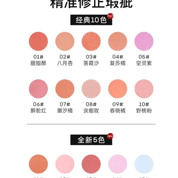 Foreverkey-colorete monocromático para mujer, Color púrpura, sombra de ...