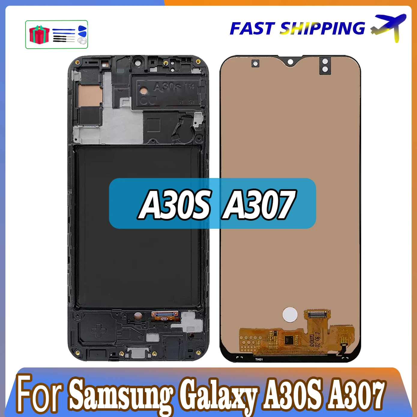 6.4'' LCD For Samsung Galaxy A30s A307F LCD Display Touch Screen ...