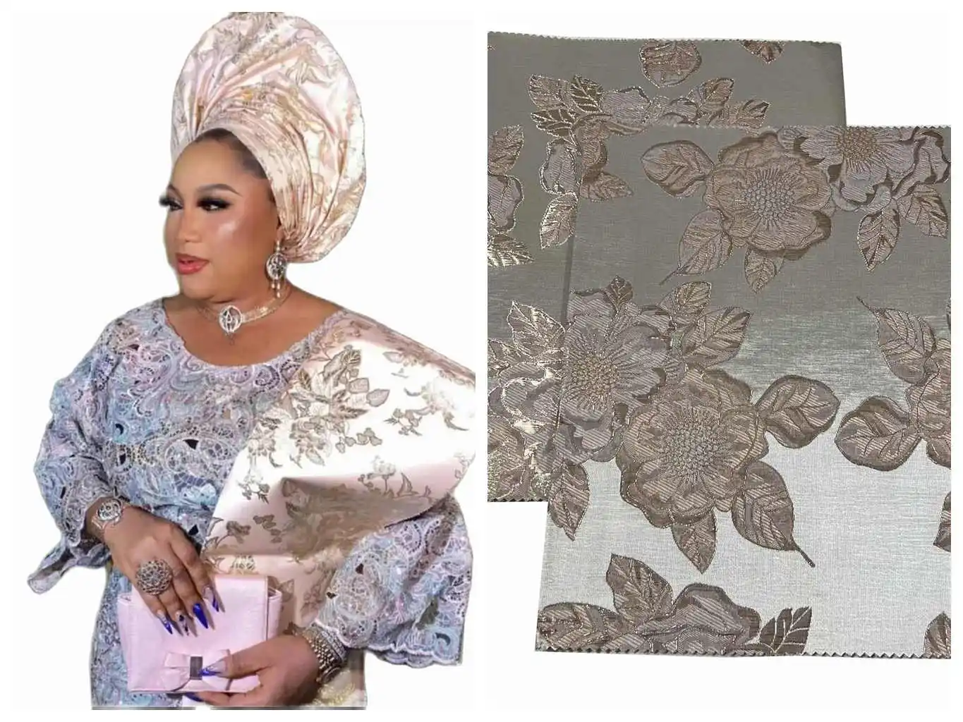 2023-African-Hot-Sale-High-Quality-Fashion-3D-Swiss-Thick-Sego-Gele ...