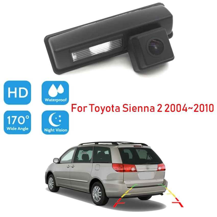 Car Rear View Backup Camera HD Night Vision For Toyota Sienna 2 2004 ...