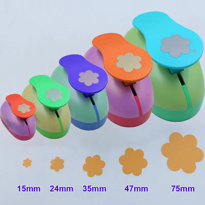 7-5cm-5-0cm-3-8cm-2-5cm-1-5cm-flower-craft-punch-Scrapbooking-school ...