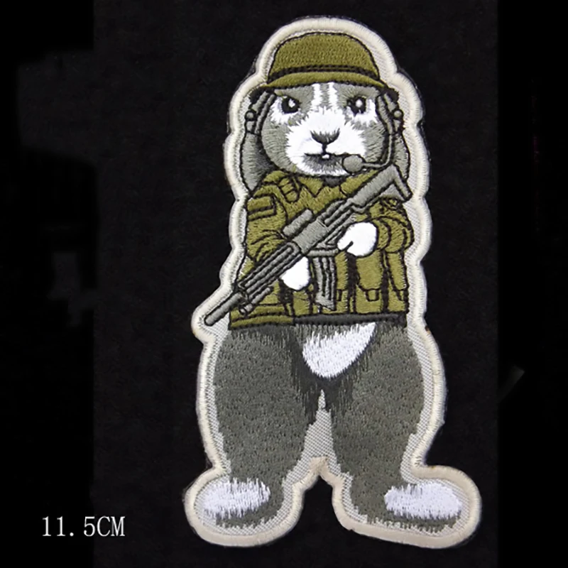 Army Squirrel Drawing