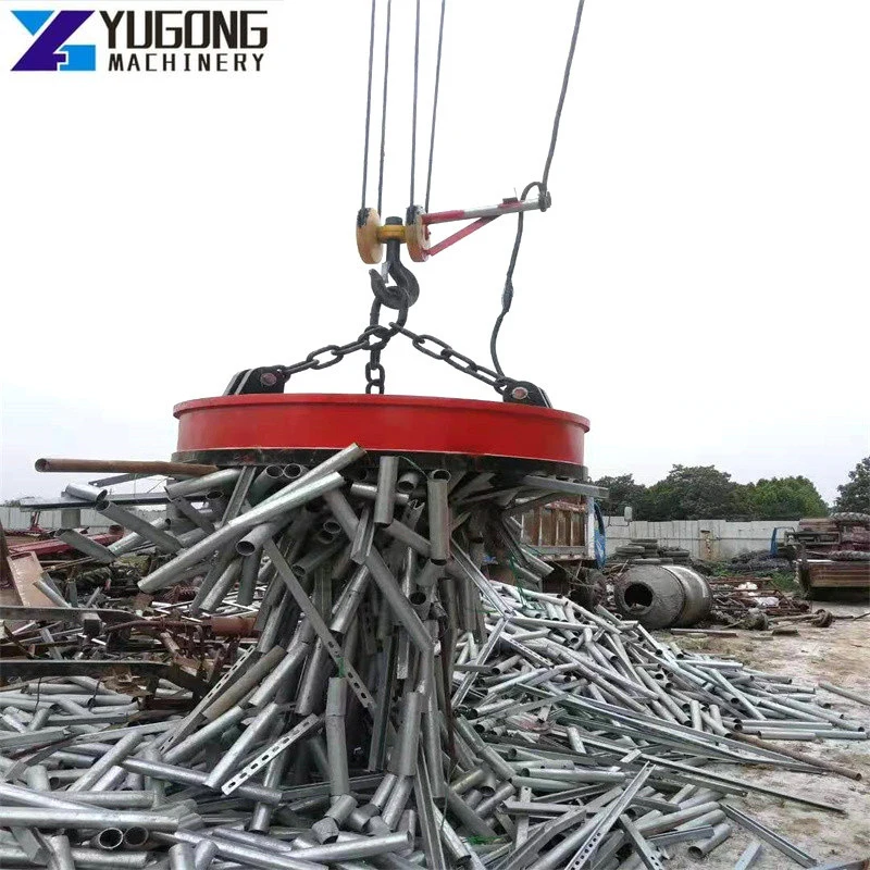 Metal-Scrap-Excavator-Electromagnet-Chuck-for-2-35t-Crane-forklift ...