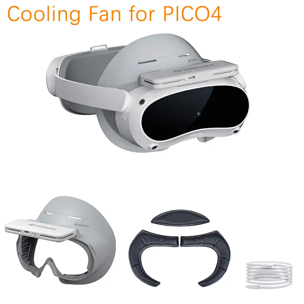 Cooling-Fan-for-PICO4-VR-Headset-Active-Ventilation-Air-Circulation ...
