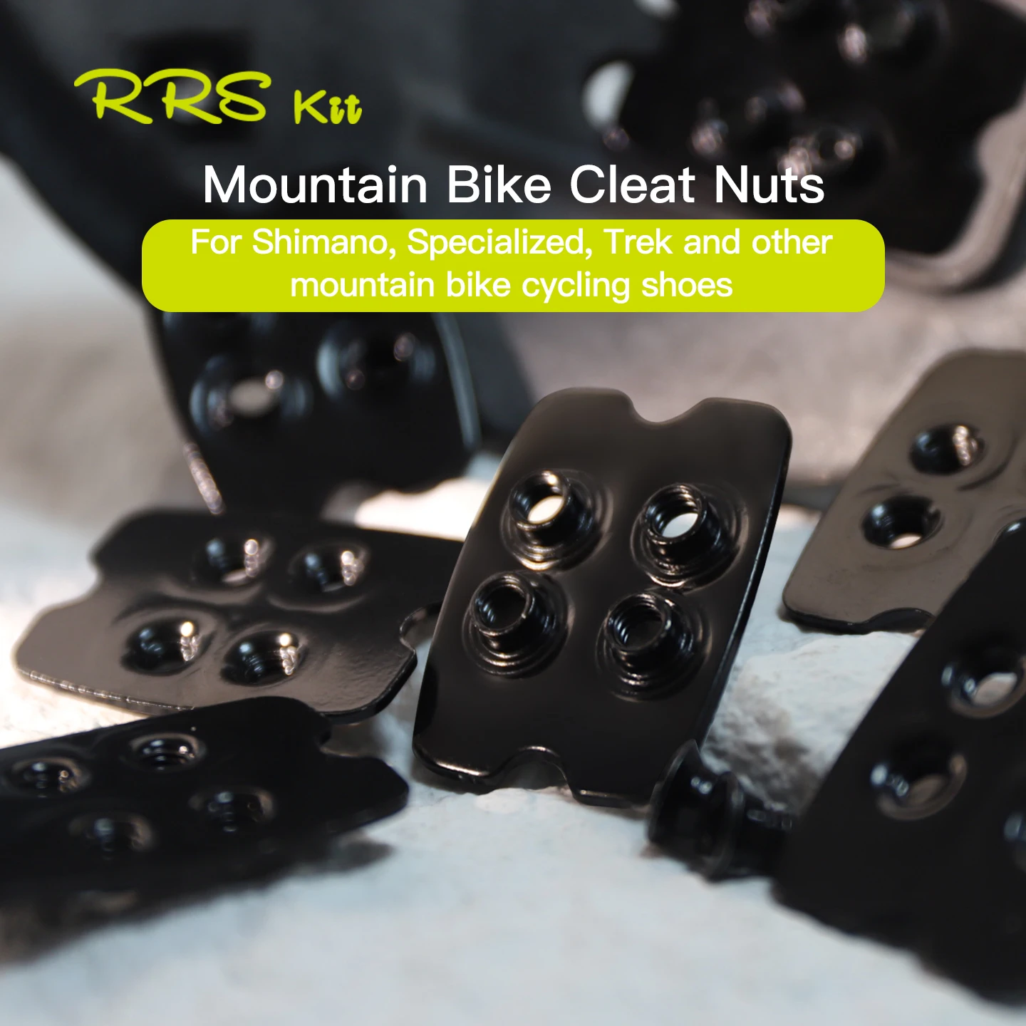 Rrskit Mountain Bicycle Locking Shoe Cleat Nuts For Shimano Specialized ...