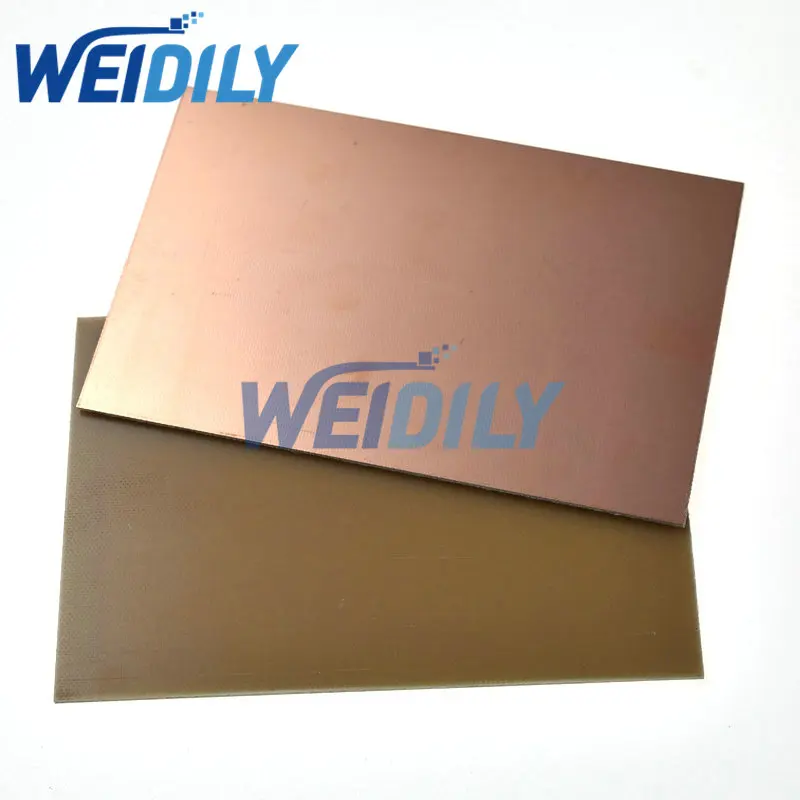 2pcs One Single Side Glass Fiber Pcb Copper Clad Plate Laminate Circuit ...