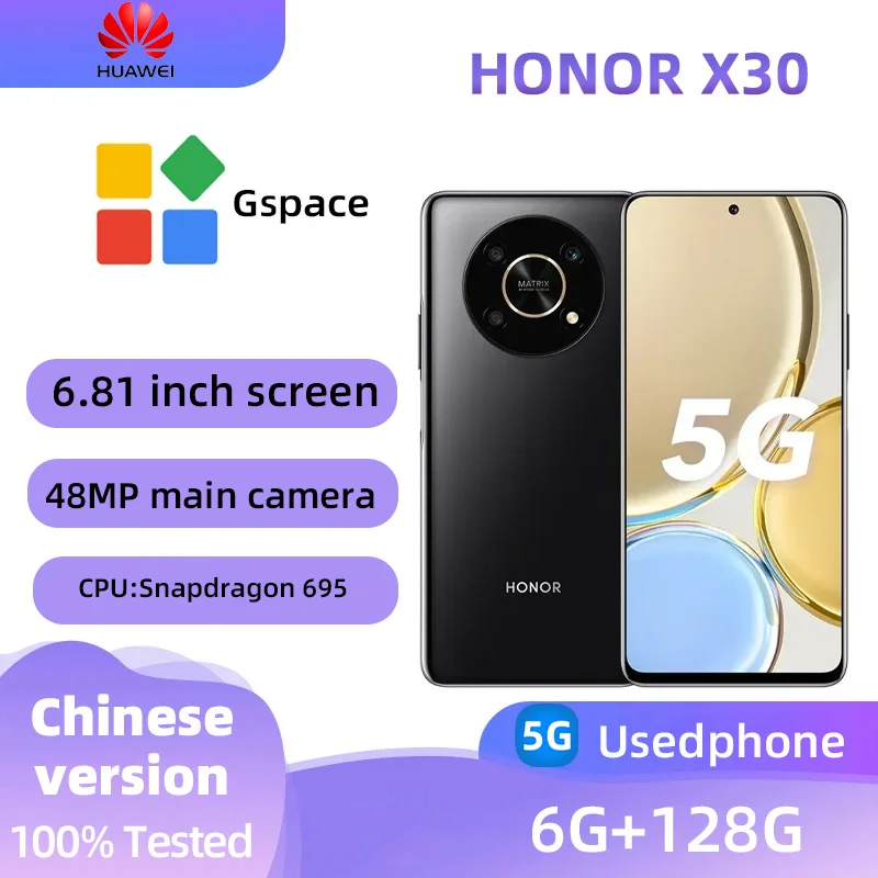 HONOR-X30-5g-Smartphone-6-81inch-120Hz-Snapdragon-695-66W-Super-Charing-4800mAh-Android-11 ...