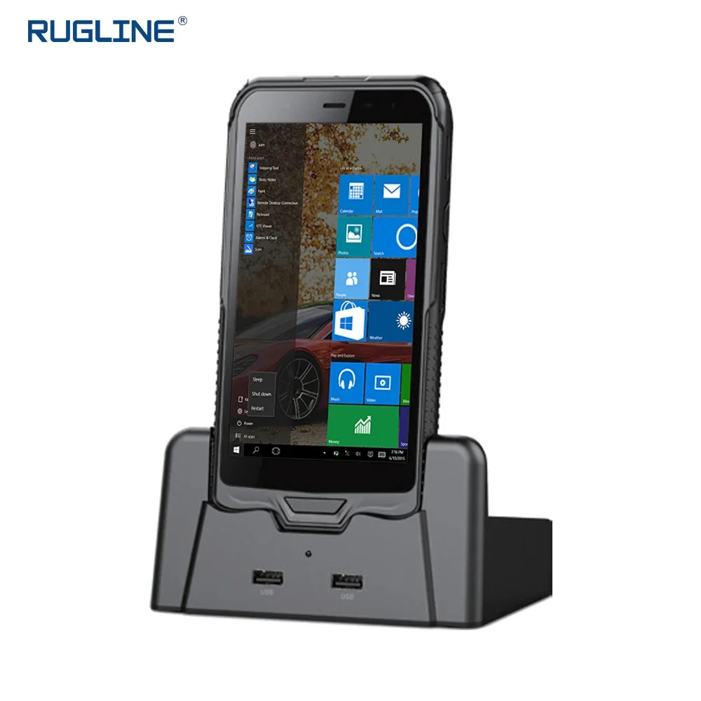 Handheld-PDA-Windows-10-OS-2024-Data-Collector-with-Charging-Cradle ...