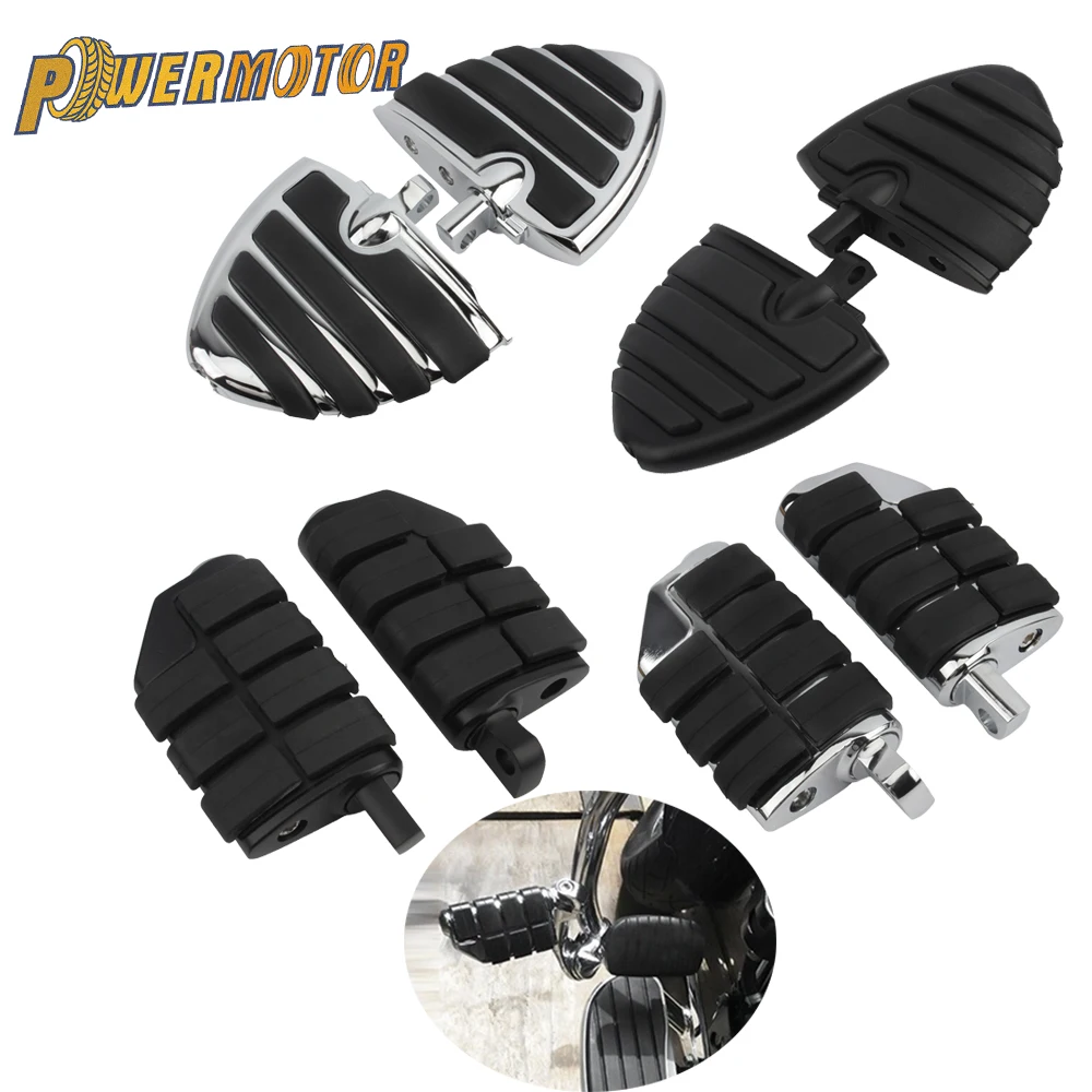 Universal-Motorcycle-Highway-Pegs-Foot-Rests-Footpegs-For-Honda-Suzuki ...