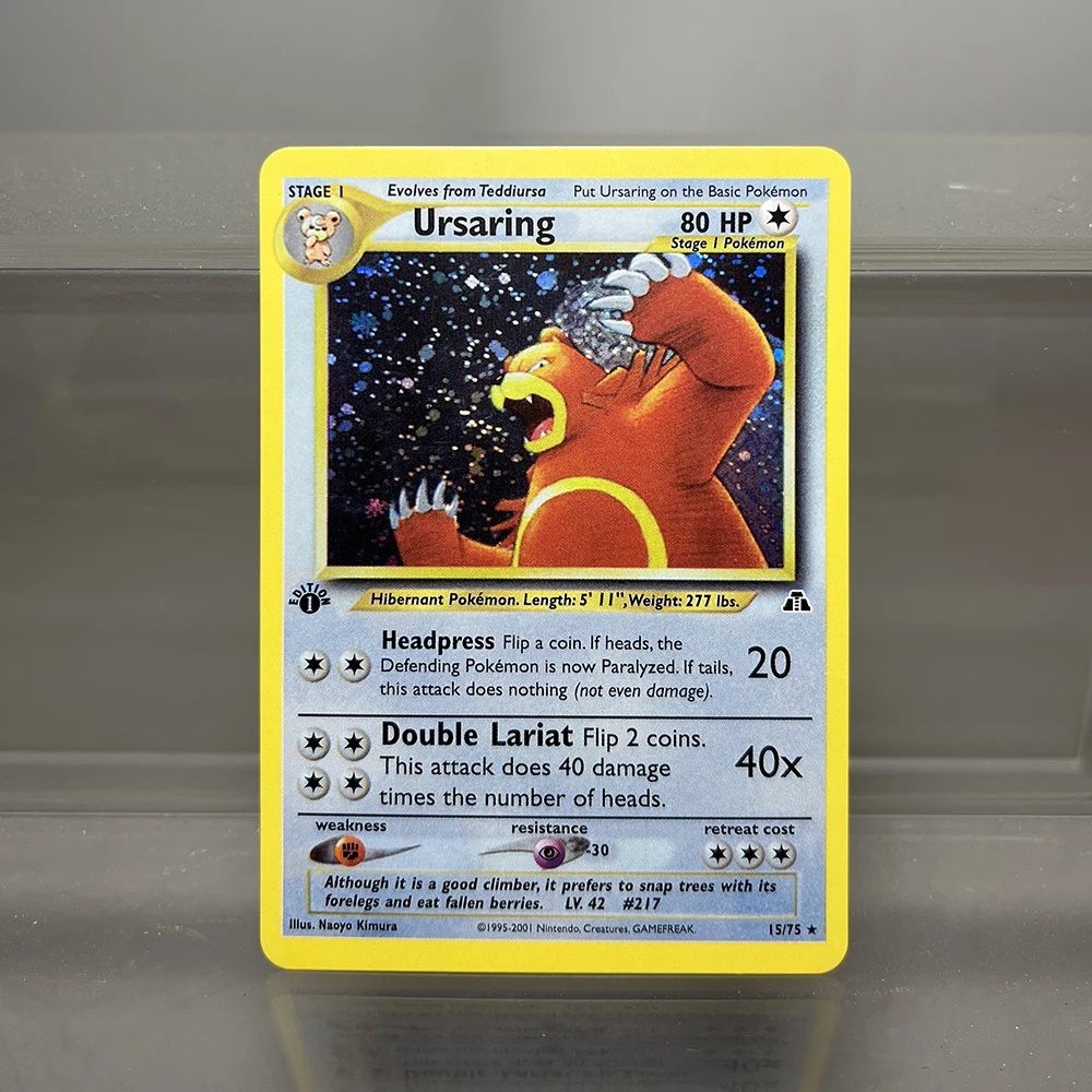 Pokémon 1st Edition Neo Single Flash Cards Espeon Bellossom Houndoom ...