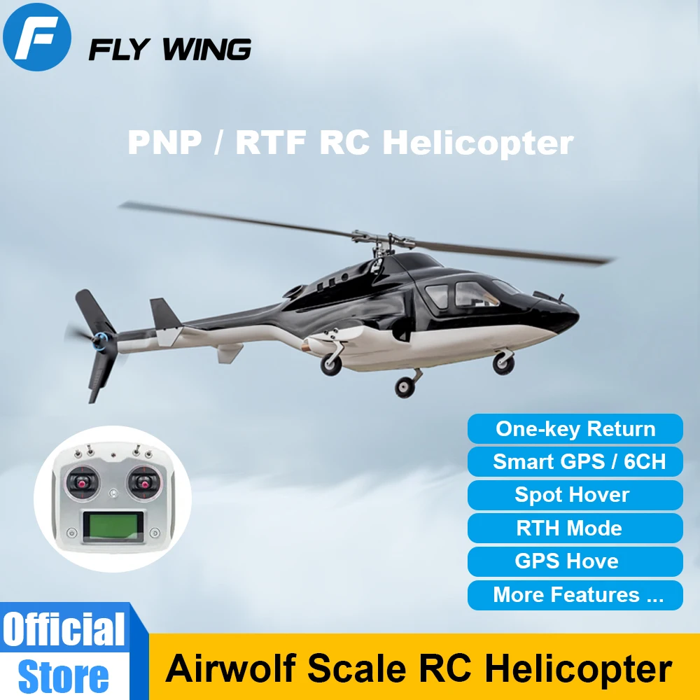 Flywing-Airwolf-470-Klasse-Gps-Schaal-Helikopter-Airwolf-6ch ...