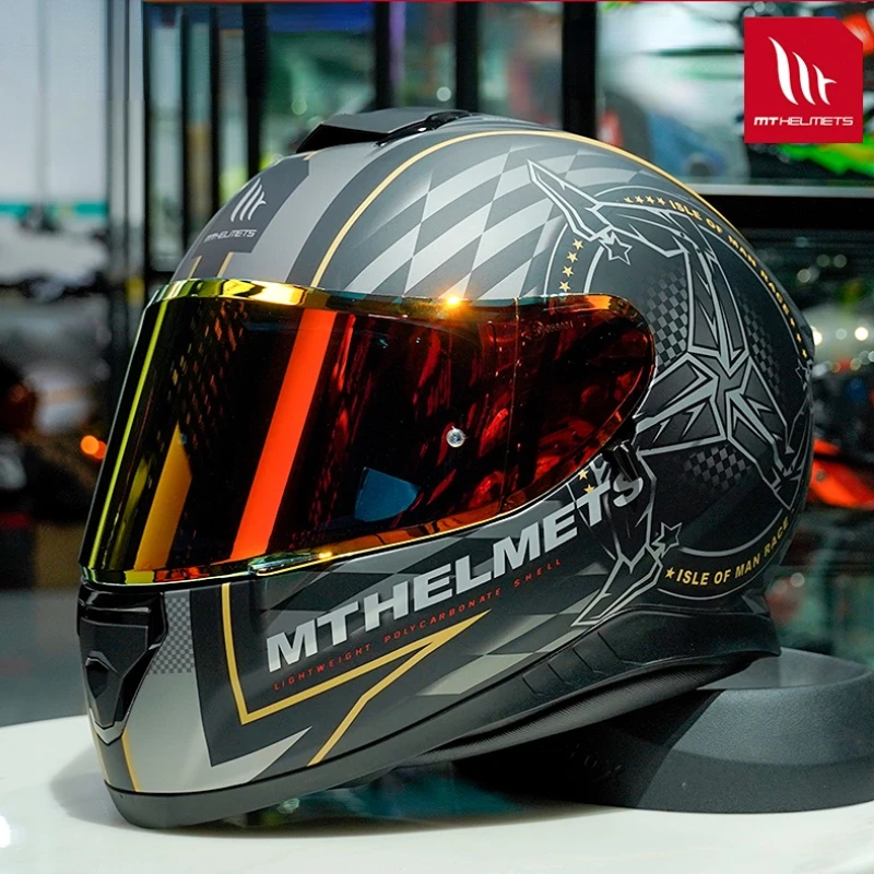 MT Thunder 3 SV Motorcycle Full Face Helmets Men Women Street Racing ...