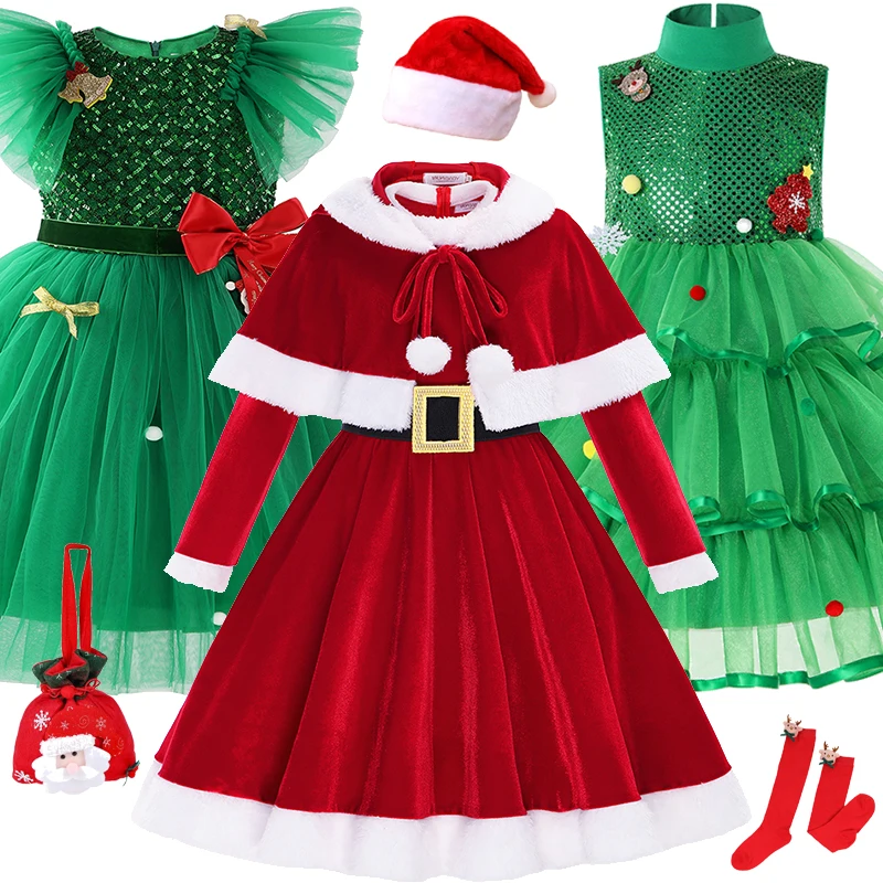 Vestidos-de-Navidad-de-Pap-Noel-para-ni-os-ropa-de-Navidad-para-beb-s ...