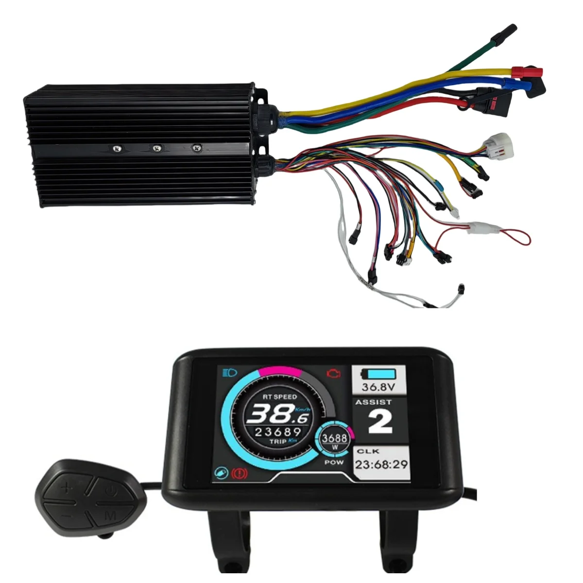 48V-60V-72V-3000W-5000W-100A-Sine-Wave-ebike-24-MOSFET-Controller-with ...