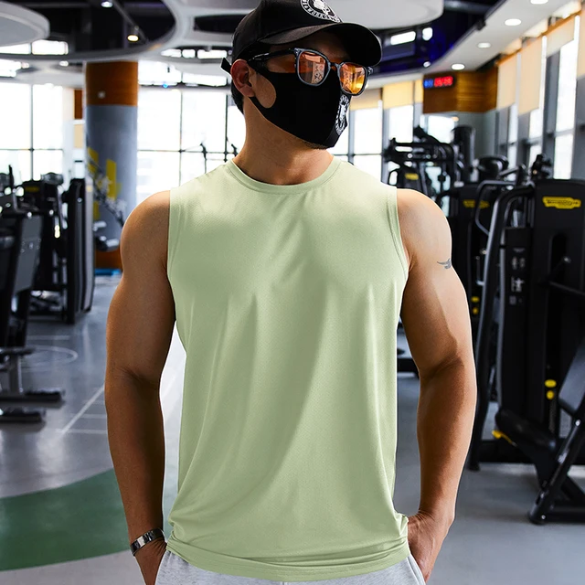 Dryfit Men's Workout Tank Top - Men's Fitness Apparel, Men's Workout ...