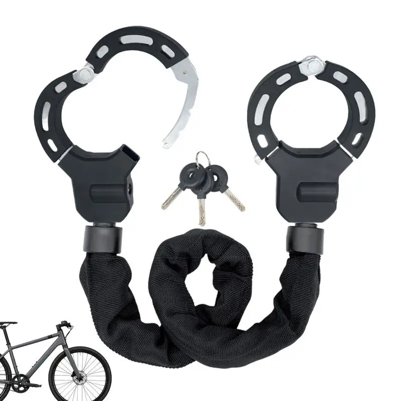 Heavy-Duty-Security-Lock-Anti-Theft-Handcuff-Lock-for-Scooters-Bicycles ...