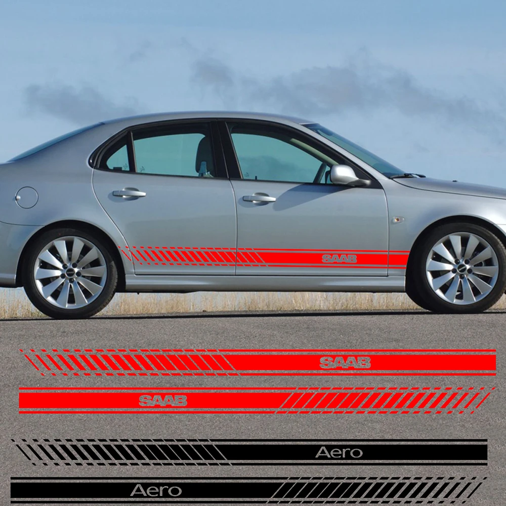 Car Door Side Sticker Auto Sport Styling Decal Vinyl Film Automobile ...