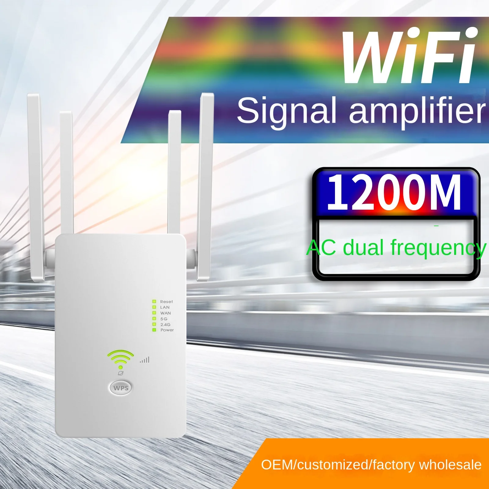 AC1200M-Gigabit-Repeater-Wireless-Lan-Routing-Signal-Amplifier-WIFI ...