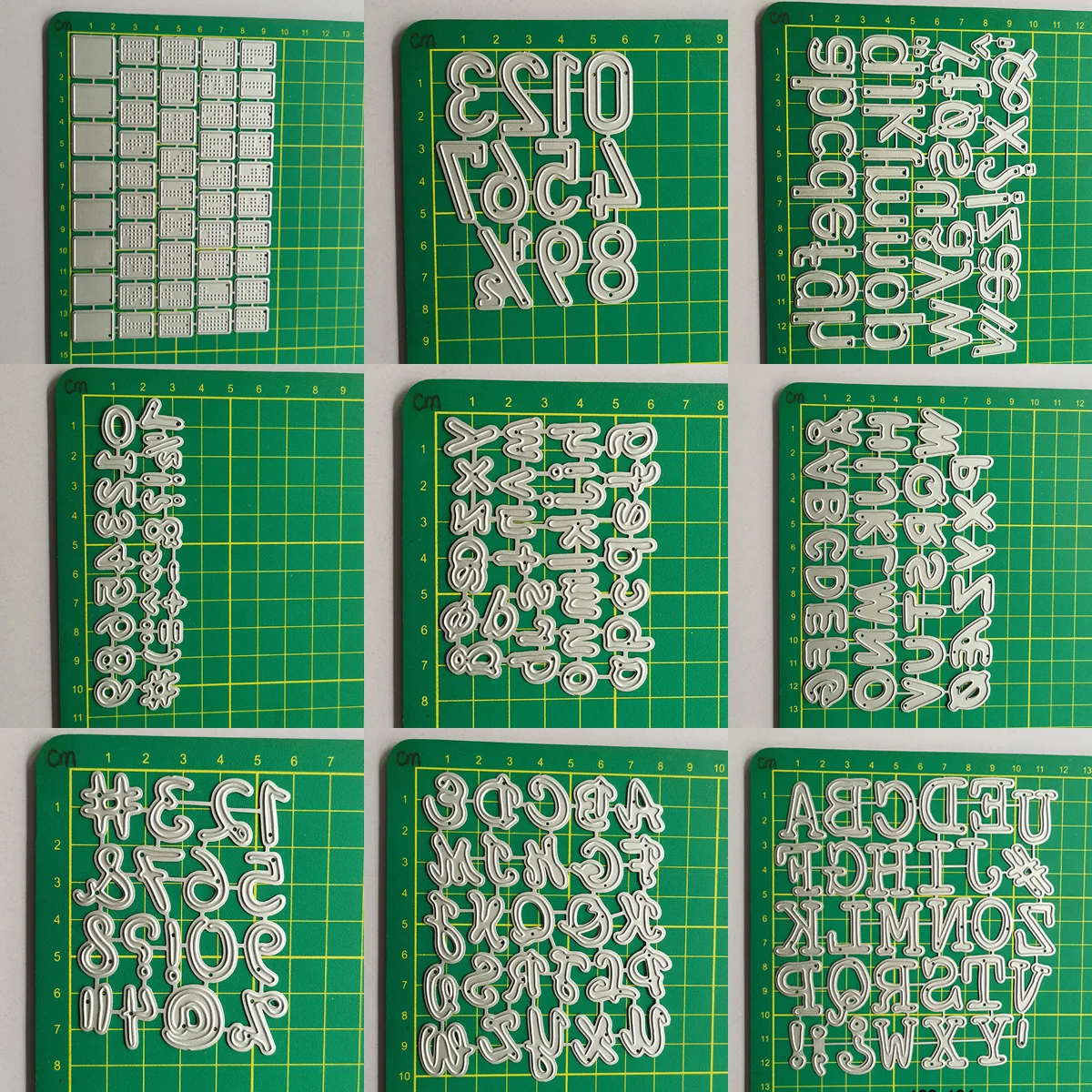 Number-Alphabet-Stamps-Die-Scrapbooking-Shake-Metal-Cutting-Dies-New ...
