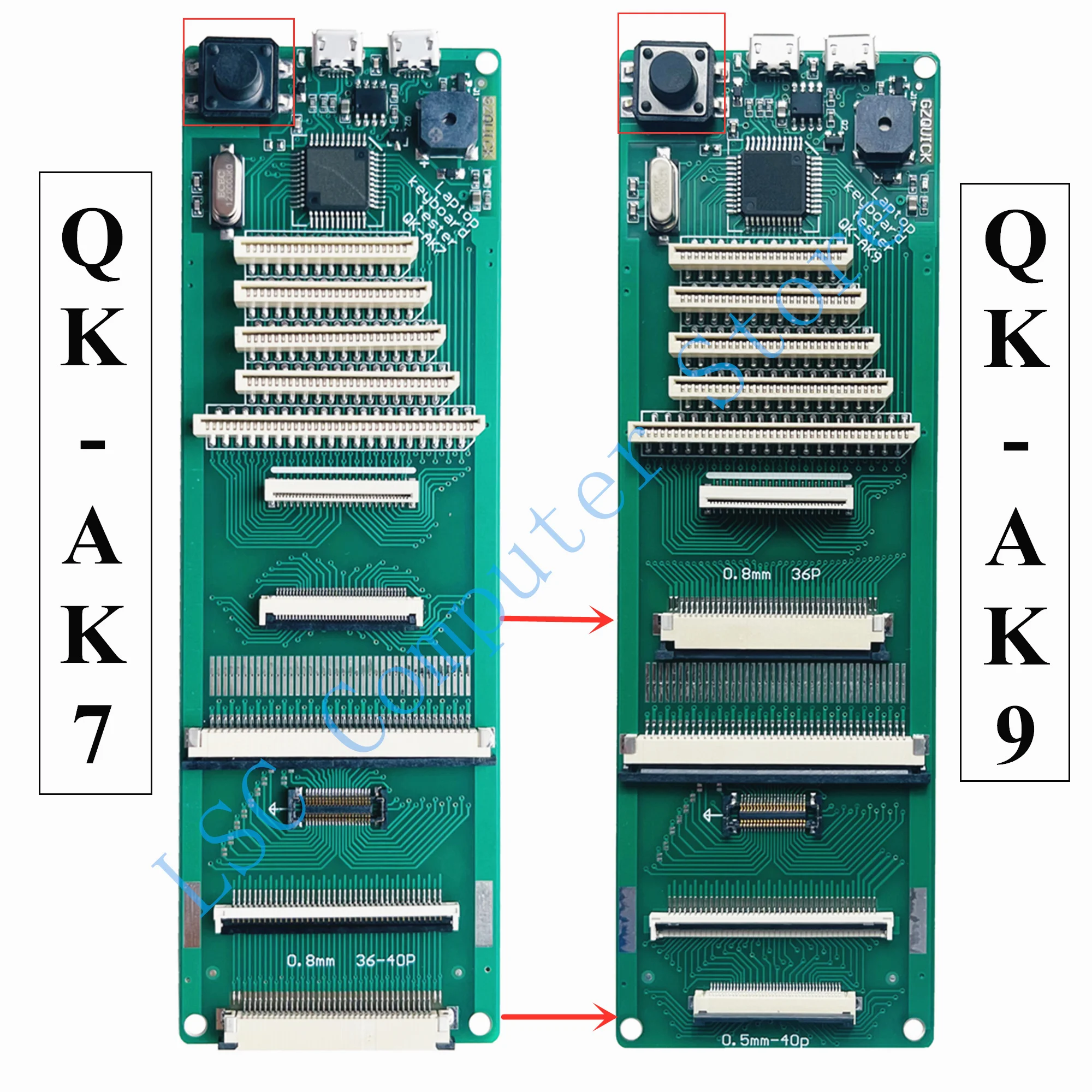 LSC New Original QK-AK9 Laptop Keyboard Tester Testing Device Machine ...