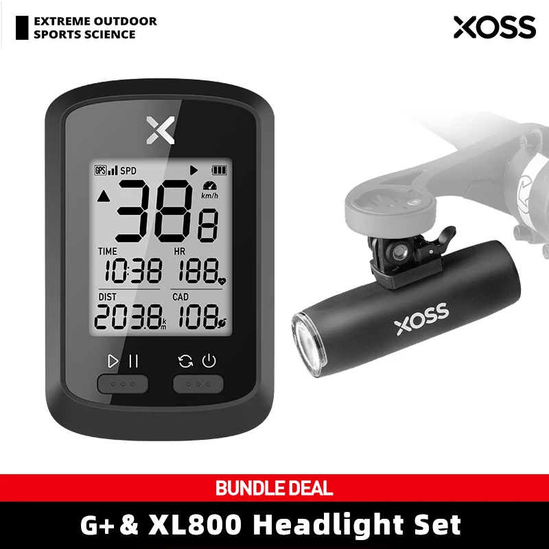 XOSS G/G2 GPS Bike Computer Wireless Cycling Speedometer Road Bike MTB ...