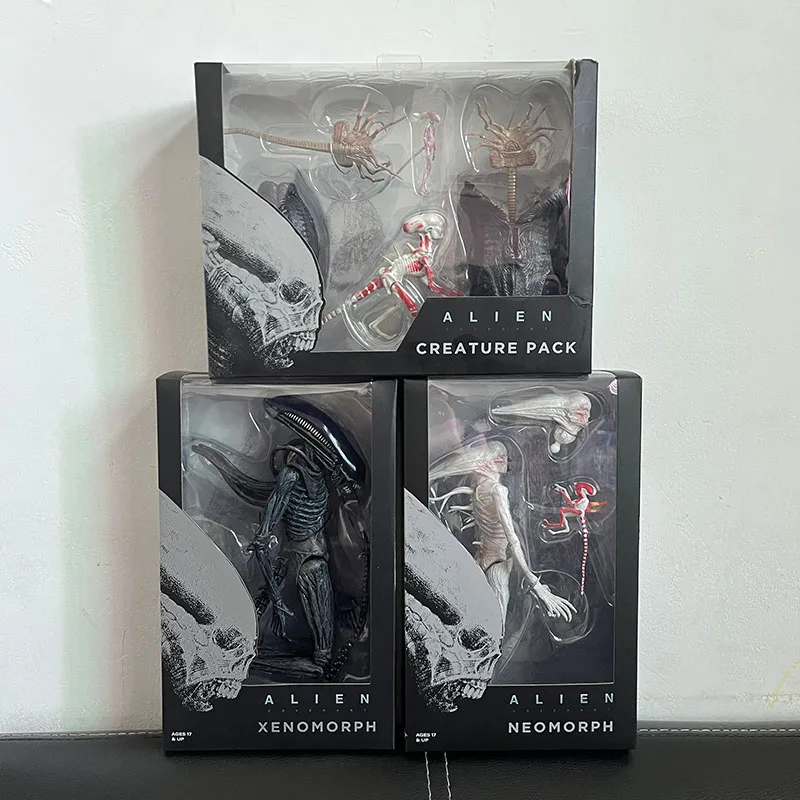 NECA-Aliens-Xenomorph-Figure-Alien-VS-Predator-Neomorph-Creature-Pack ...