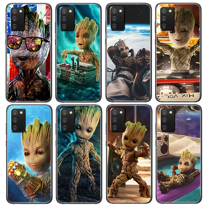 Groot-Marvel-Avengers-Black-Phone-Case-For-Samsung-A73-A72-A71-A54-A53-A52-A51-A42.jpg