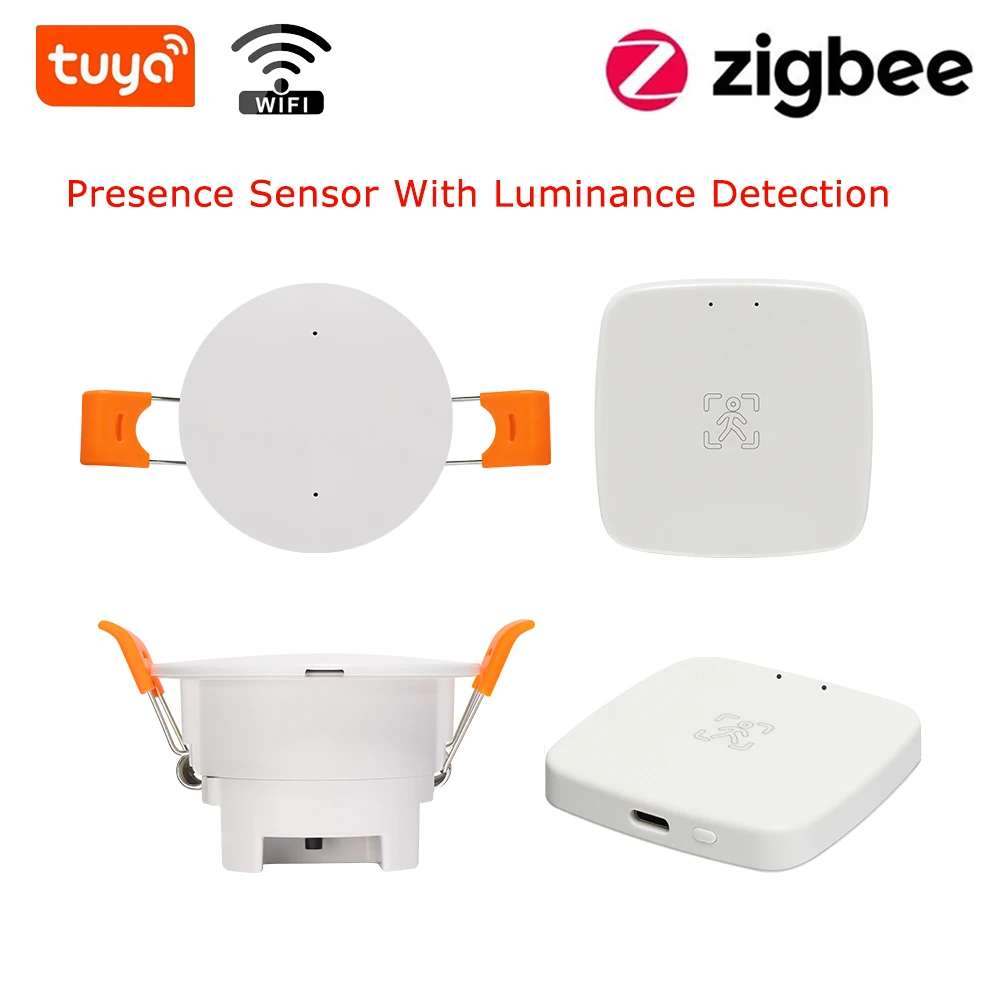 Smart Life Zigbee Human Presence Detector Tuya Wifi MmWave Radar Pir ...