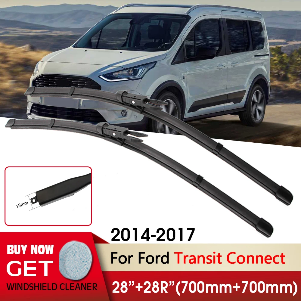 Car Wiper Front Wiper Blades 28"+28R" For Ford Transit Connect 2014 ...