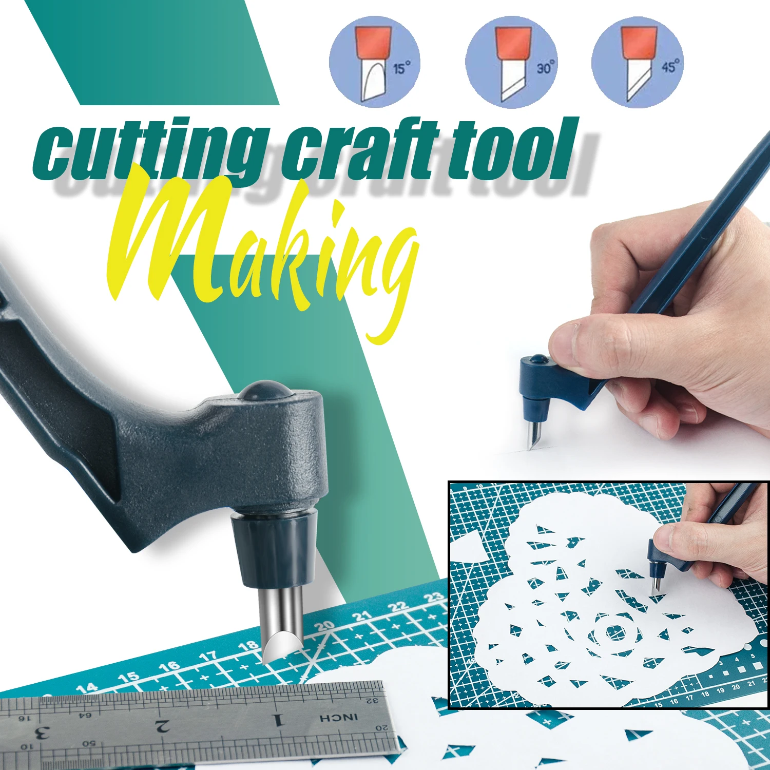 Craft-Cutting-Tools-With-360-Degree-Rotating-Blade-Paper-Cutter-Art ...
