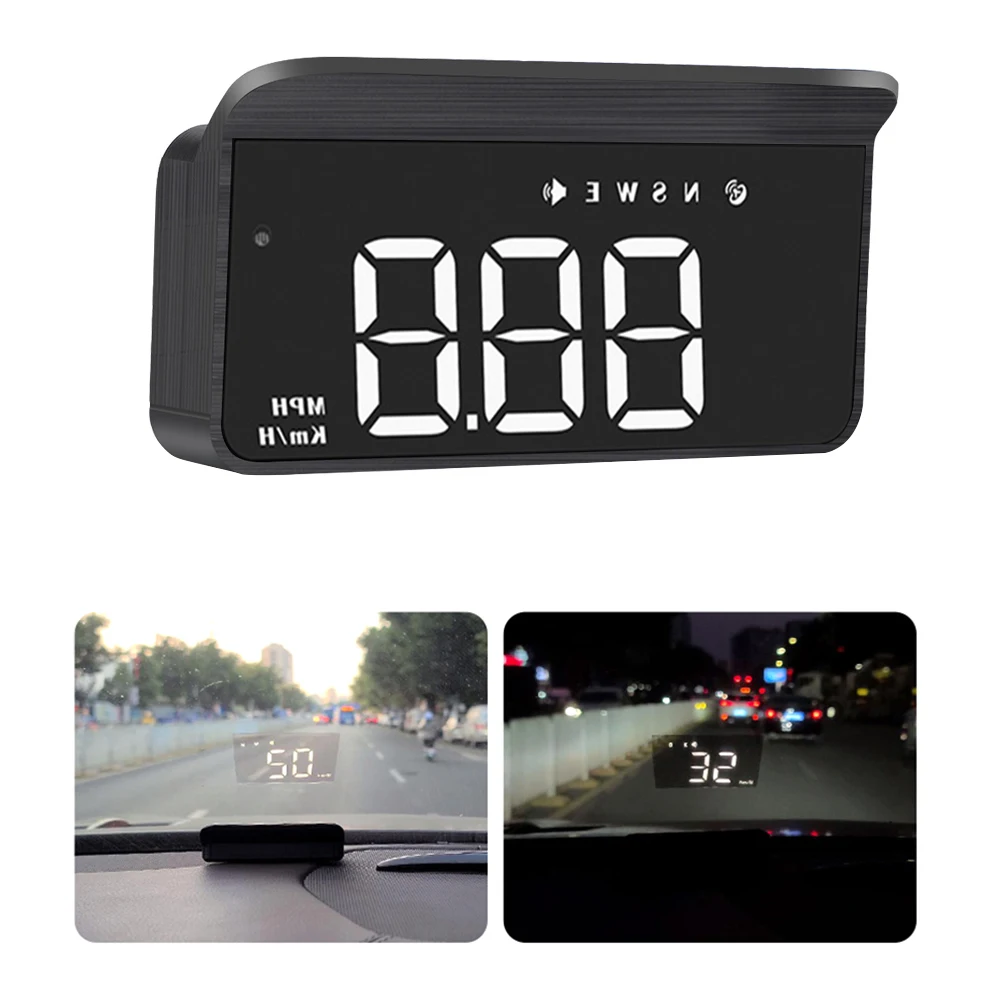 Car-Head-Up-Display-On-board-Computer-Windshield-Projector-Speeding-Alarm-System-Projector ...