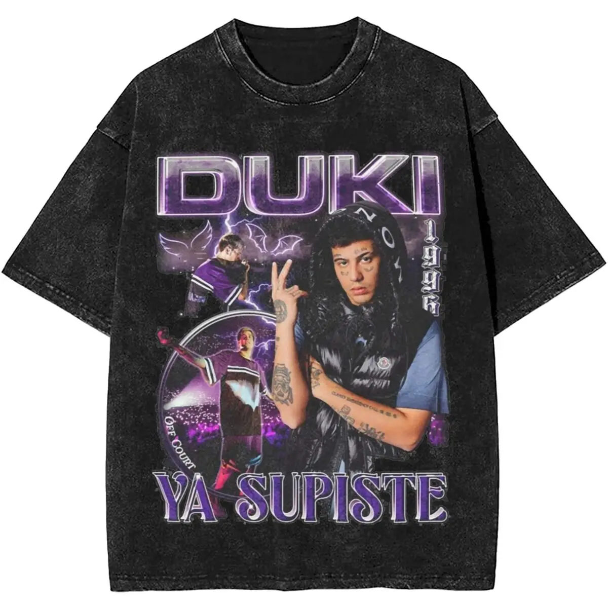 Duki-camisetas-de-rapero-de-Hip-Hop-para-hombres-y-mujeres-camisas-100 ...