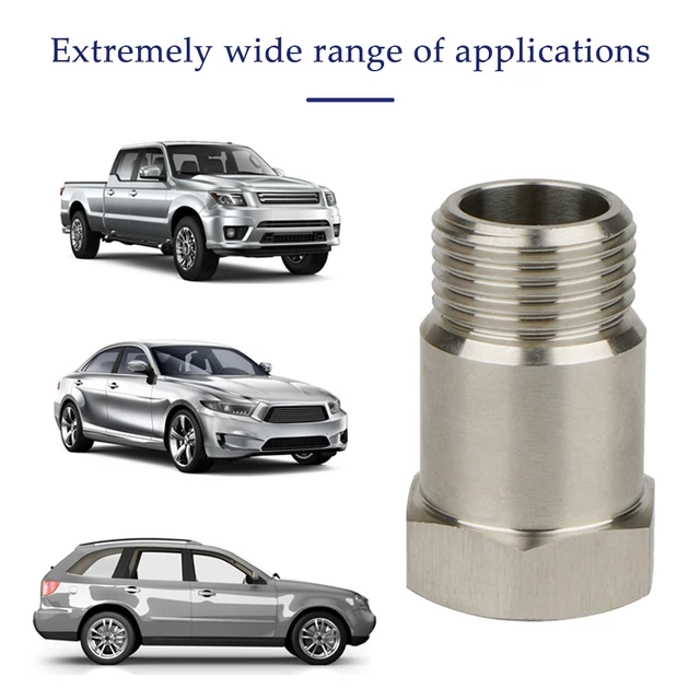 Universal M18x1.5 Car Oxygen Sensor Adapter Auto Vehicle Engine Light ...