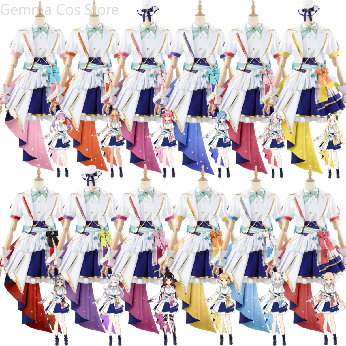 YouTuber-VTuber-Minato-Aqua-Shiranui-Flare-Sakura-Miko-Hosimati-Suisei ...