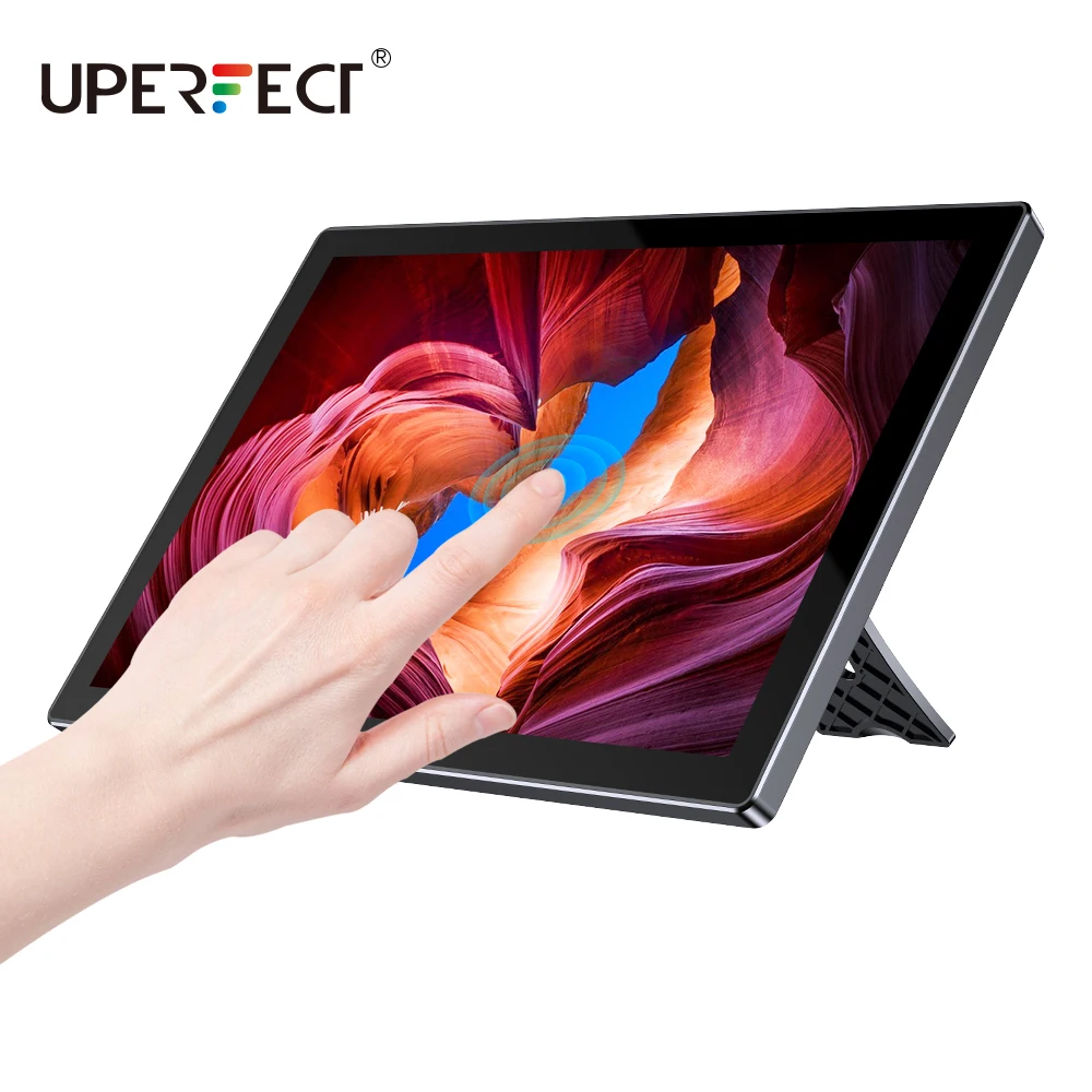 Monitor touchscreen raspberry pi UPPERFECT com case 10.1 '' IPS ...