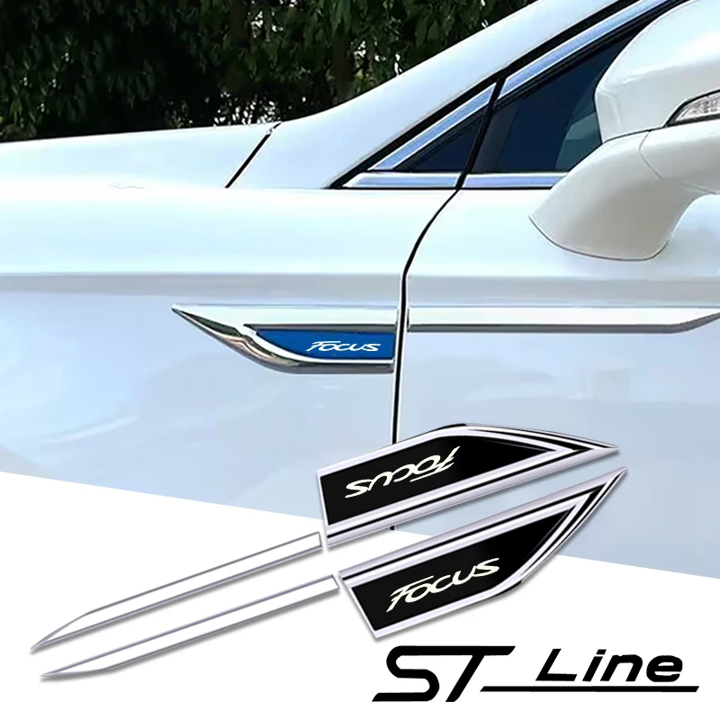 2pcs car accessory Side Doors Blade car stickers car accessories for ...